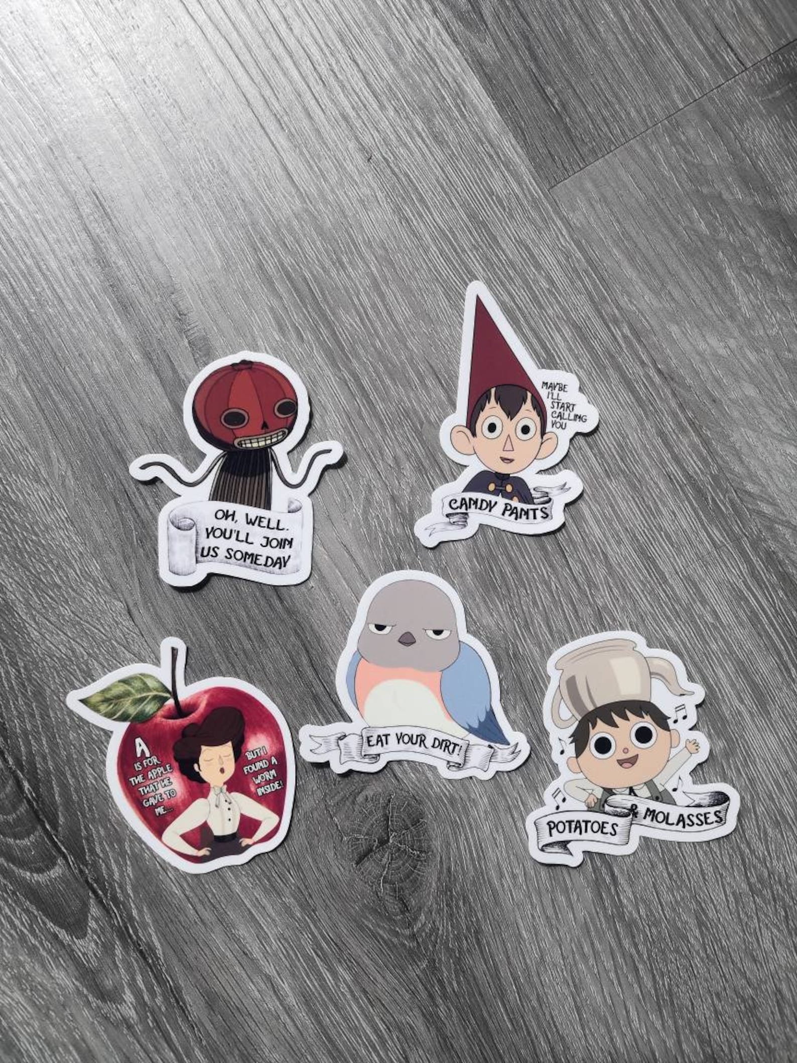 Over the Garden Wall Sticker Greg Sticker Cartoon Network - Etsy