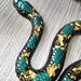 Beautiful Snake Art Piece Ornament Botanical Wall Art - Etsy