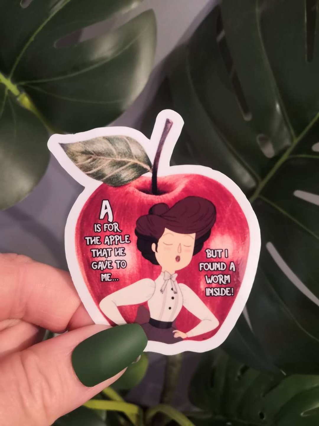 Over the Garden Wall Sticker, Miss Langtree Sticker, Cartoon Network ...