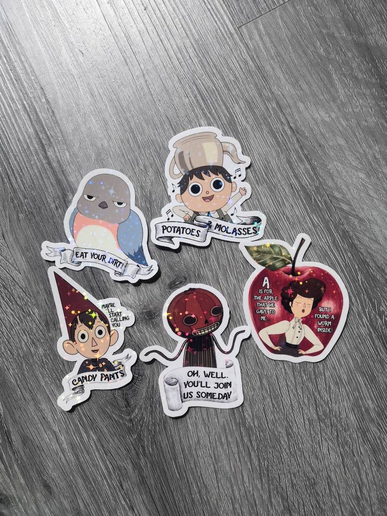 Over the Garden Wall Sticker Greg Sticker Cartoon Network - Etsy