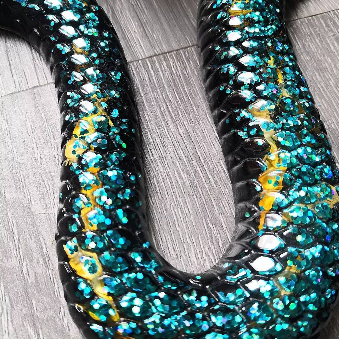 Snake Wall Hanging Snake Wall Art Alt Home Decor Unusual - Etsy