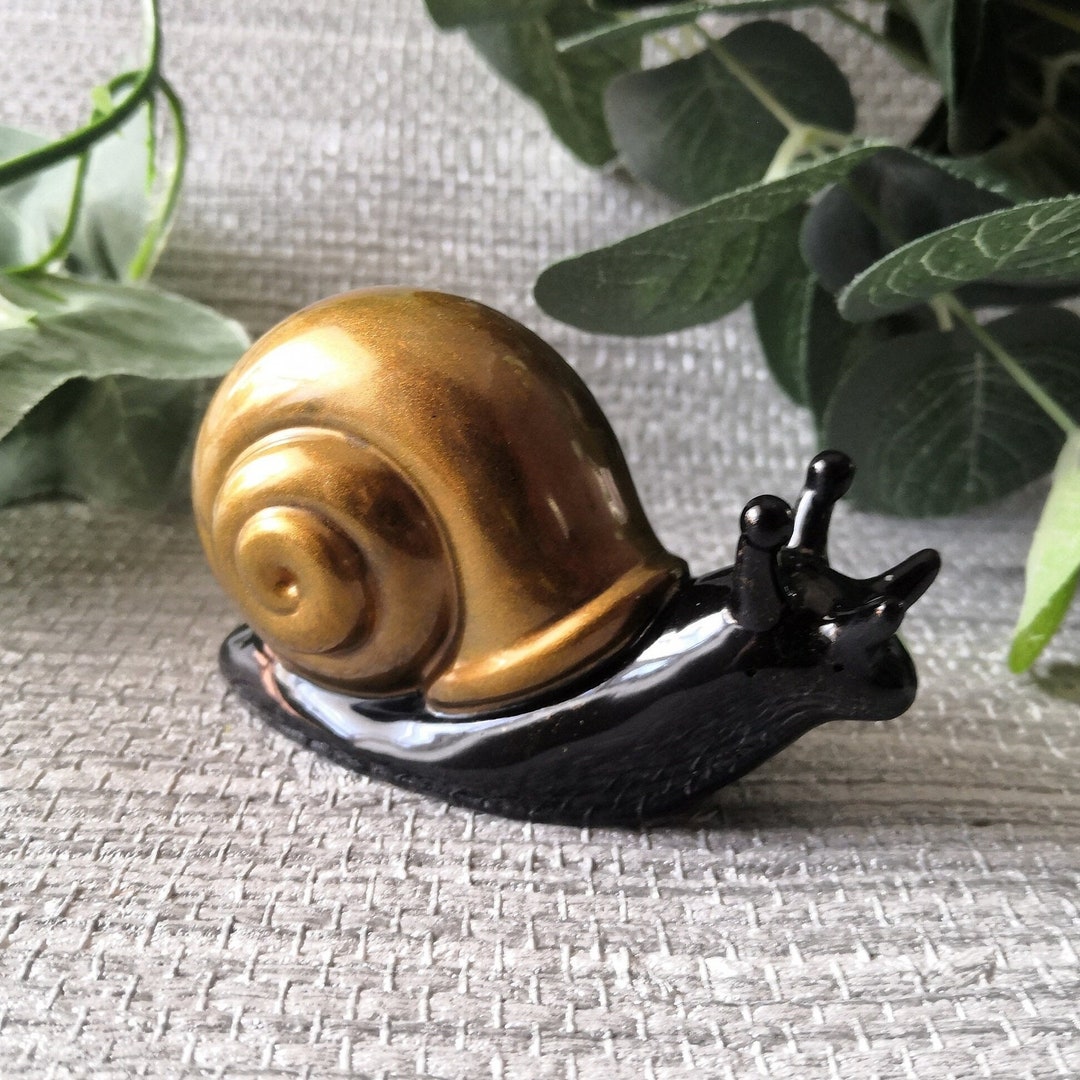 Snail Ornament, Snail Gift, Snail Statue, Alternative Home Decor ...