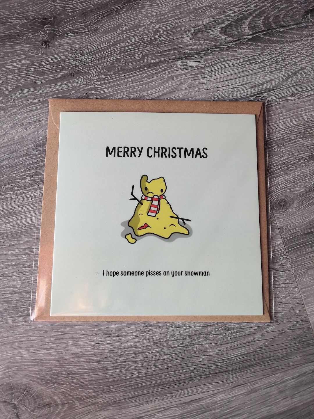 Rude Christmas Card Funny Christmas Card Alternative - Etsy