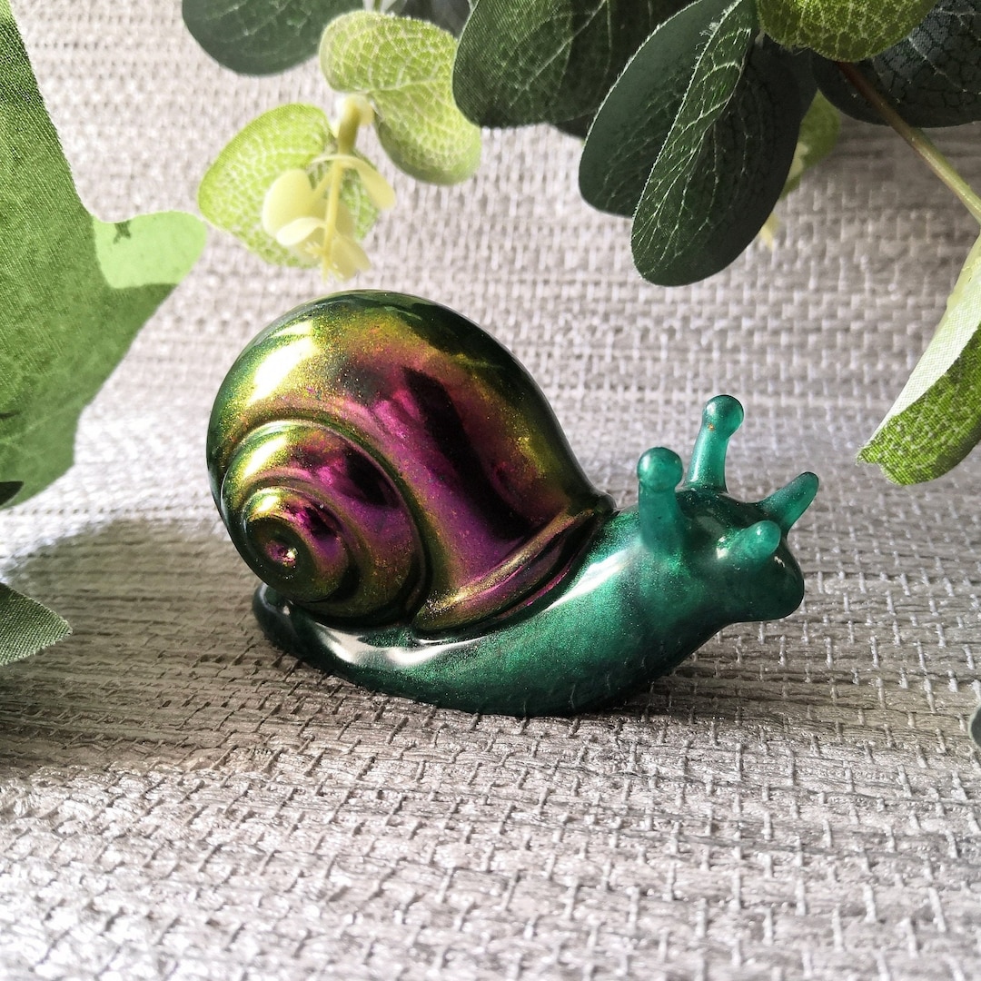 Snail Ornament, Snail Gift, Snail Statue, Alternative Home Decor ...