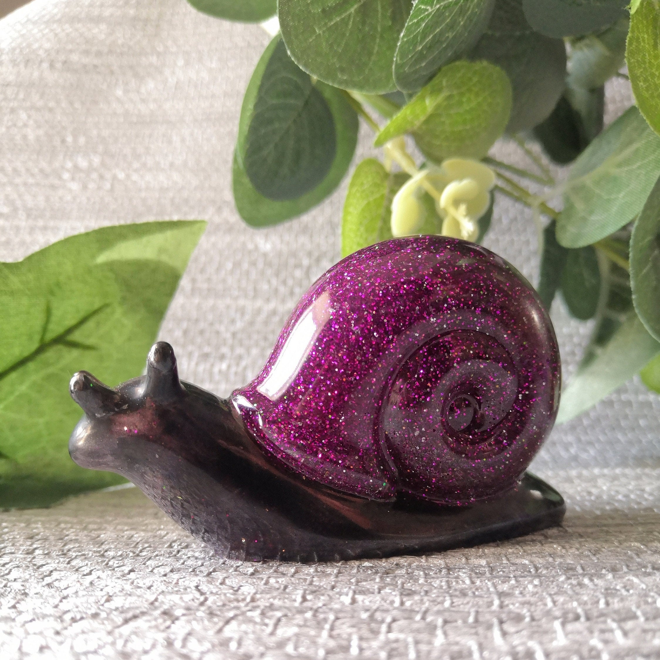 Snail Ornament Snail Gift Snail Statue Alternative Home - Etsy