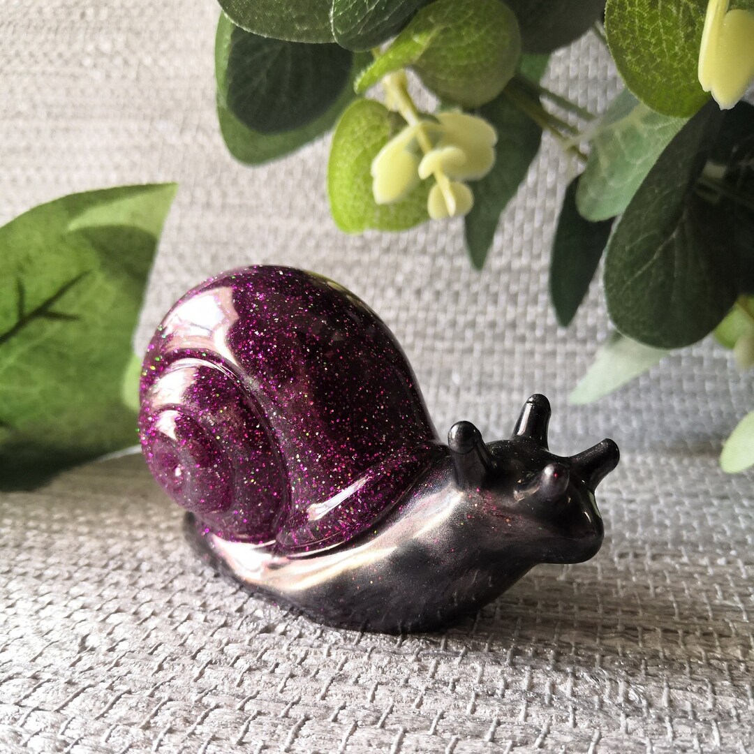 Snail Ornament Snail Gift Snail Statue Alternative Home - Etsy