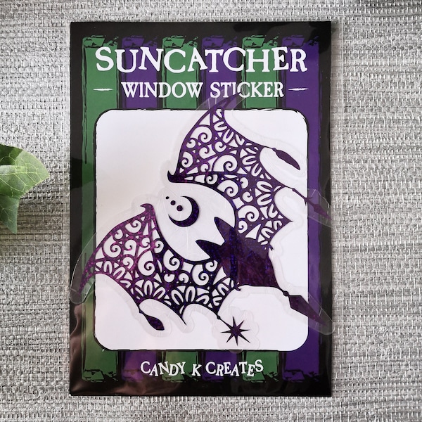 Bat Suncatcher - Etsy