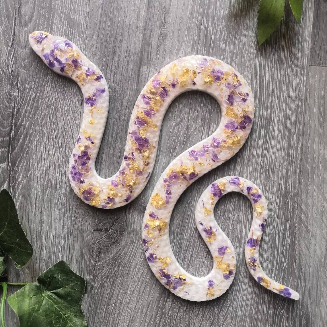 Snake Wall Hanging Snake Wall Art Alt Home Decor Unusual - Etsy