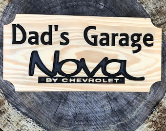 Nova Garage Sign - Etsy