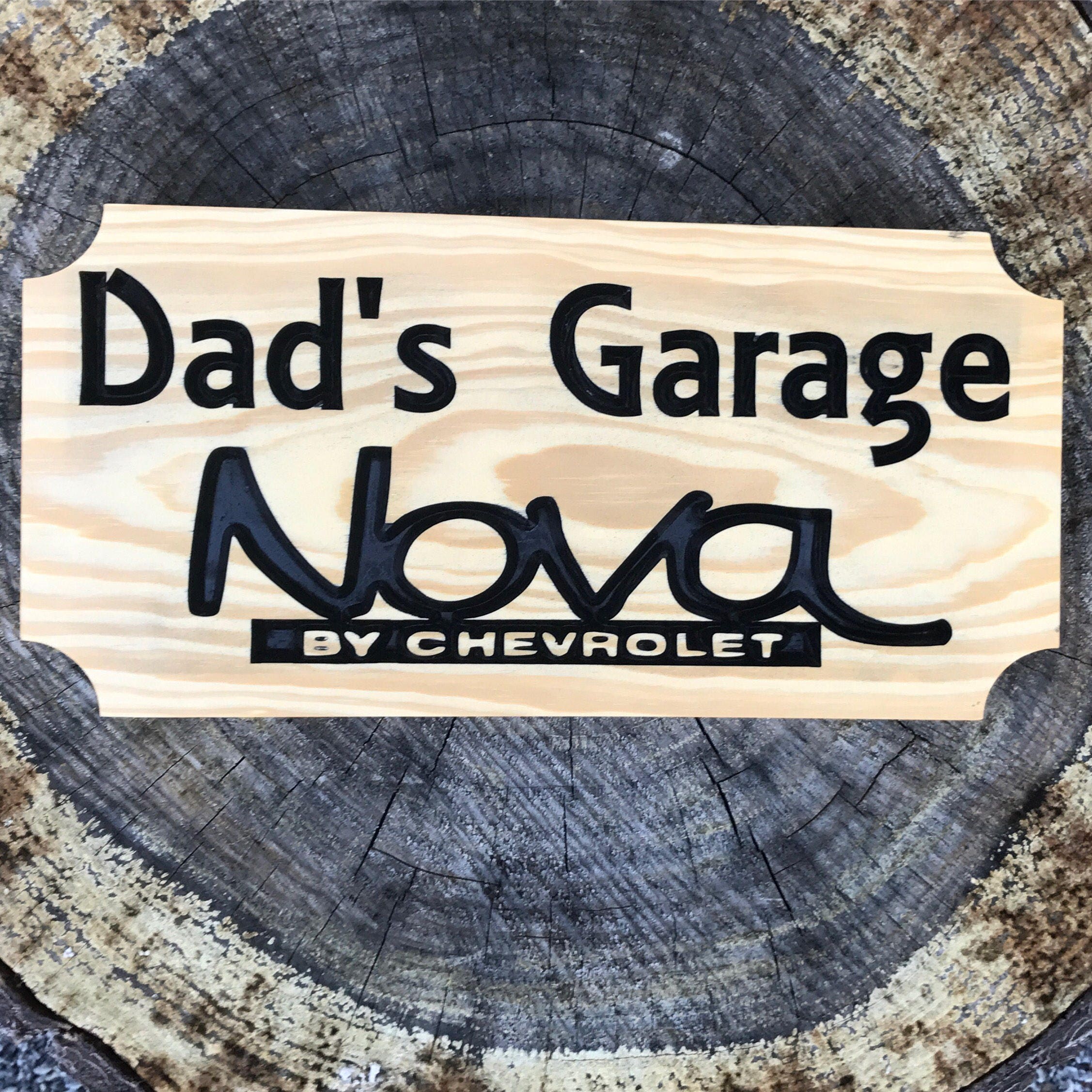 Nova Garage Sign - Etsy