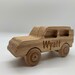 Wooden Jeep Toy - Etsy