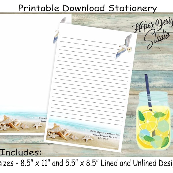 Beach Writing - Etsy