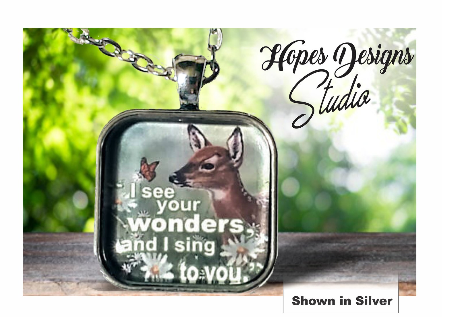 JW Gifts/jw Deer Necklace/jw Jewelry/jw Pioneer Gift/jw.org/jw - Etsy