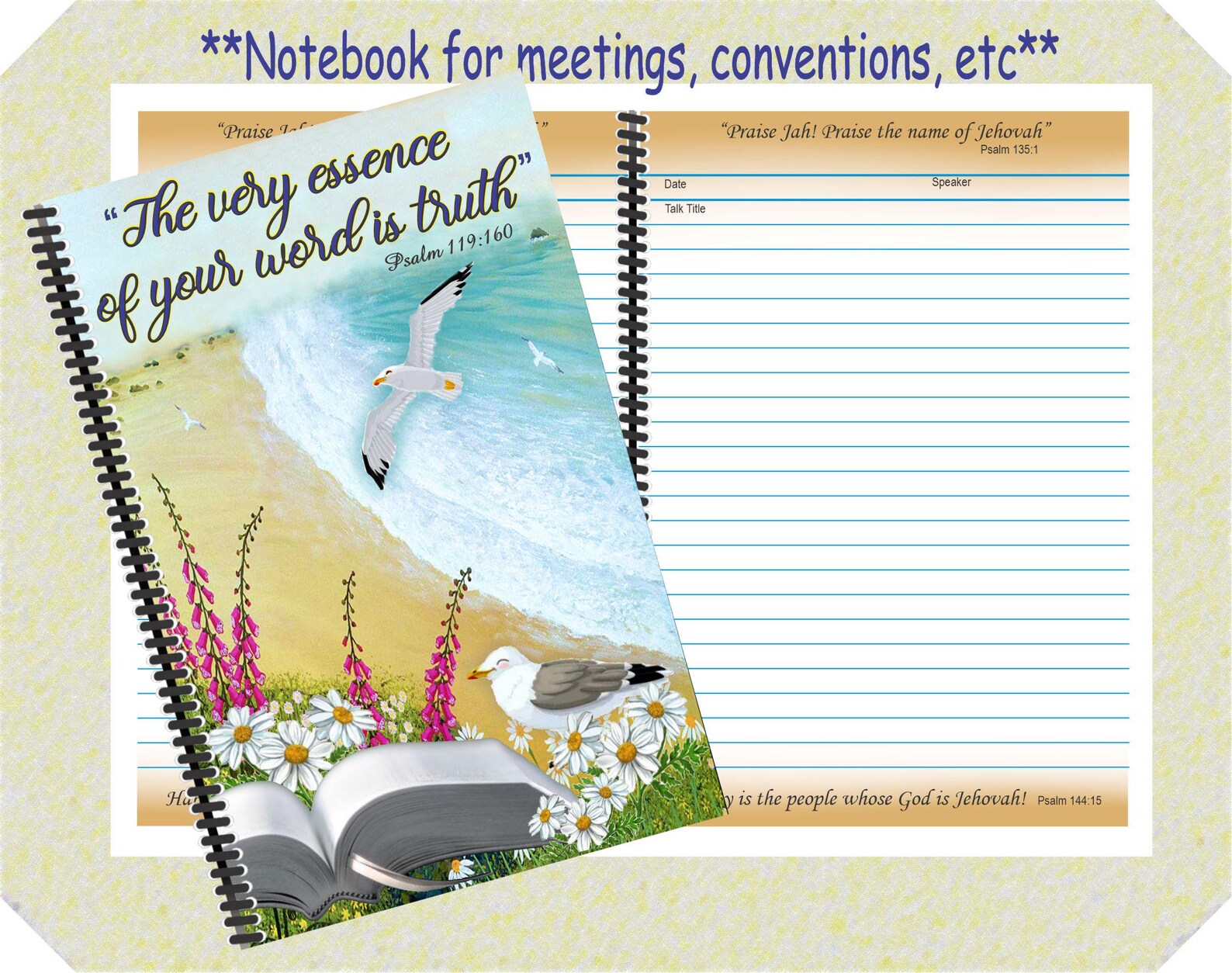 JW Ministry Books - 5.5" X 8.5" Option: Return Visit Book or Meeting ...