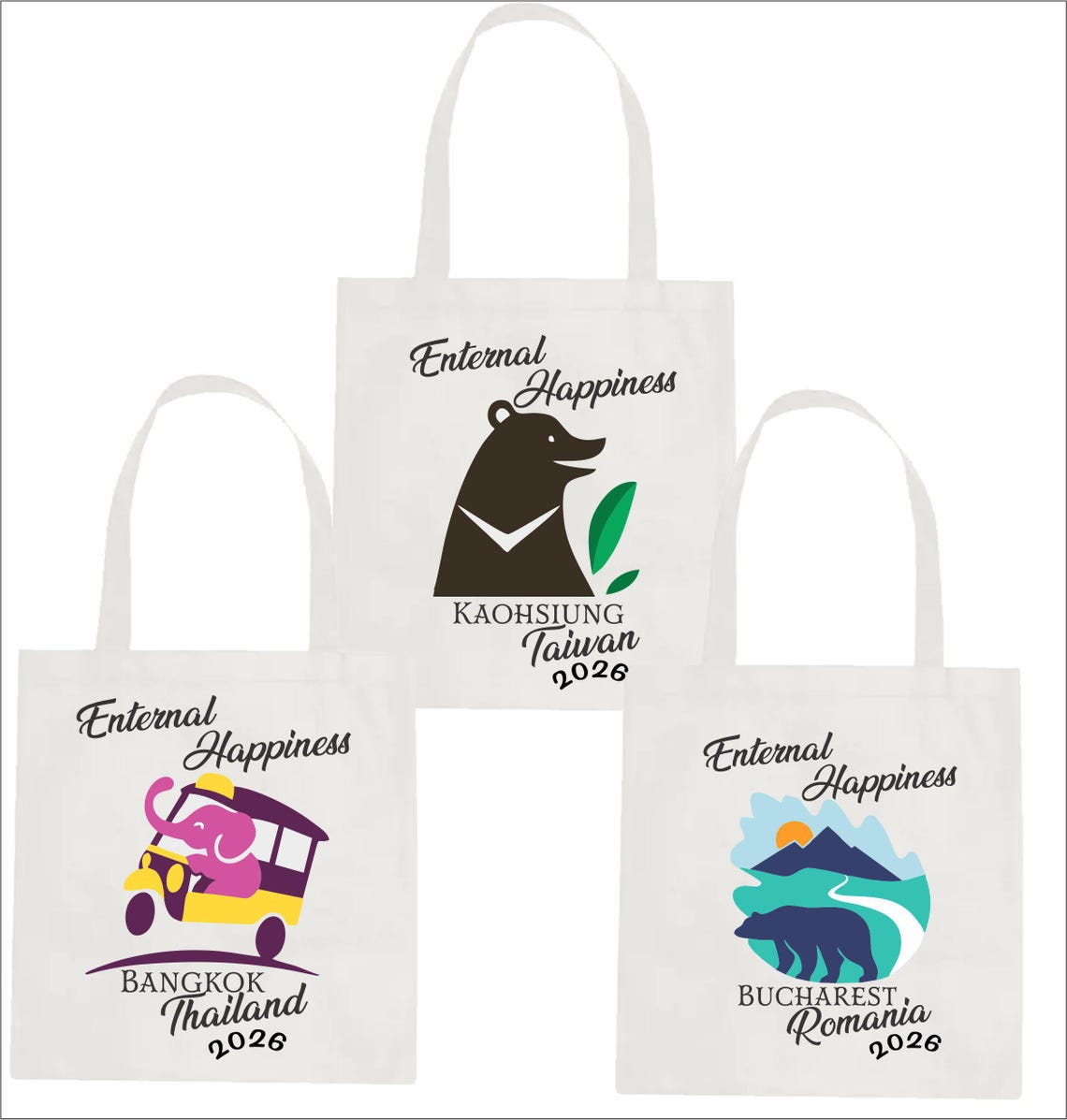 JW 2026 International Convention Canvas Tote Bag - Option to ...