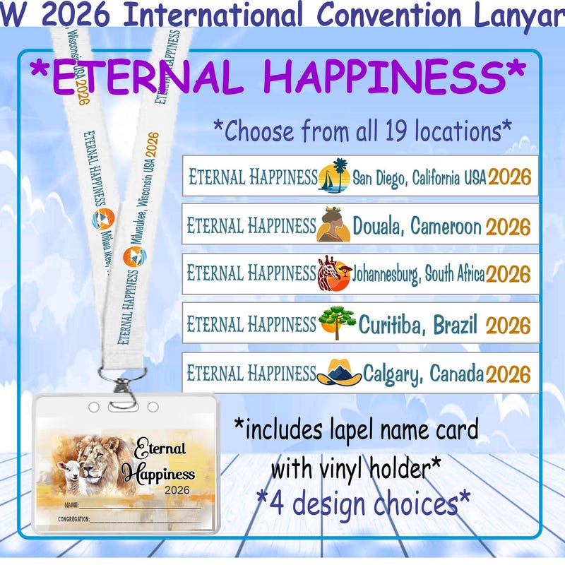 2026 Convention Lanyards - Etsy