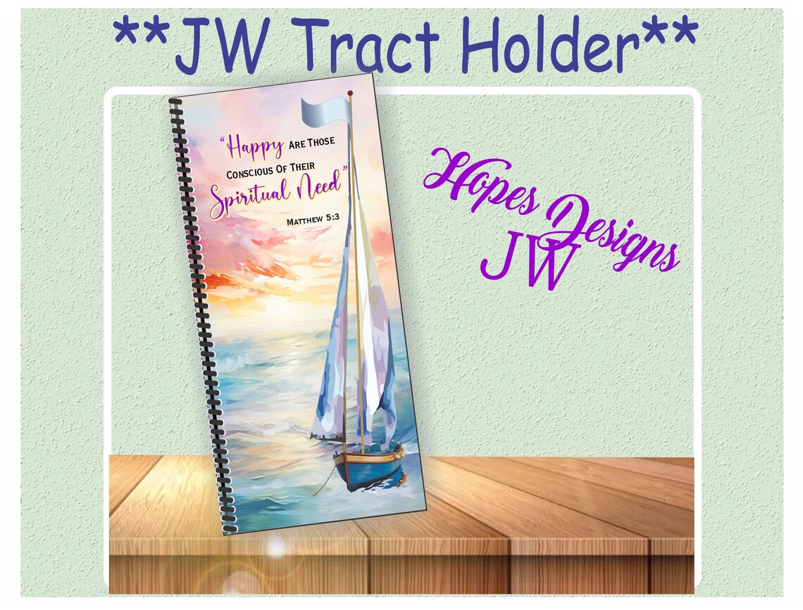 JW Tract Holder: 2026 Year Text Ministry Organizer - JW Gifts - Etsy