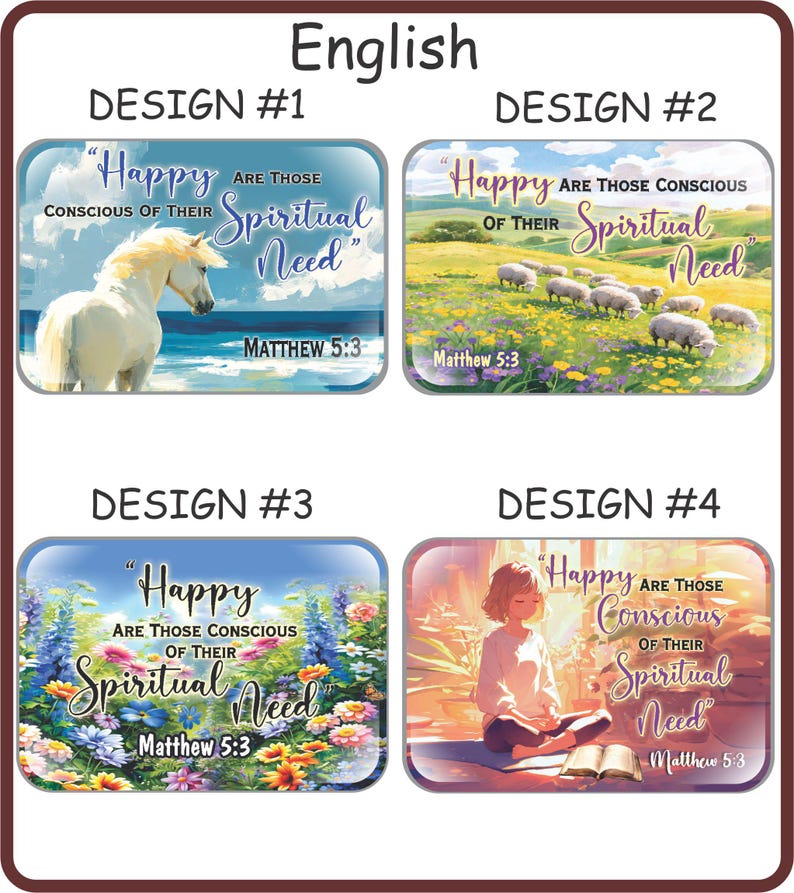 JW 2026 Year Text Pins & Magnets - 3"x2" - English Spanish - JW Gifts ...