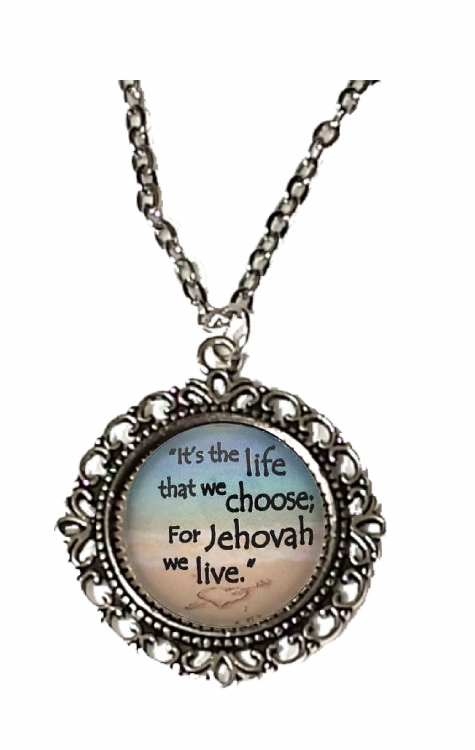 JW Gifts/jw Necklace 'it's the Life That We | Etsy