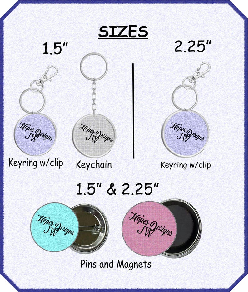 JW 2026 Convention Pin, Magnet, Keychain: 1.5" & 2.25" - 4 Designs - JW ...