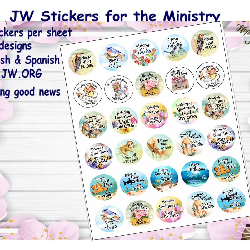 Jw.org Pioneer Sticker - Etsy