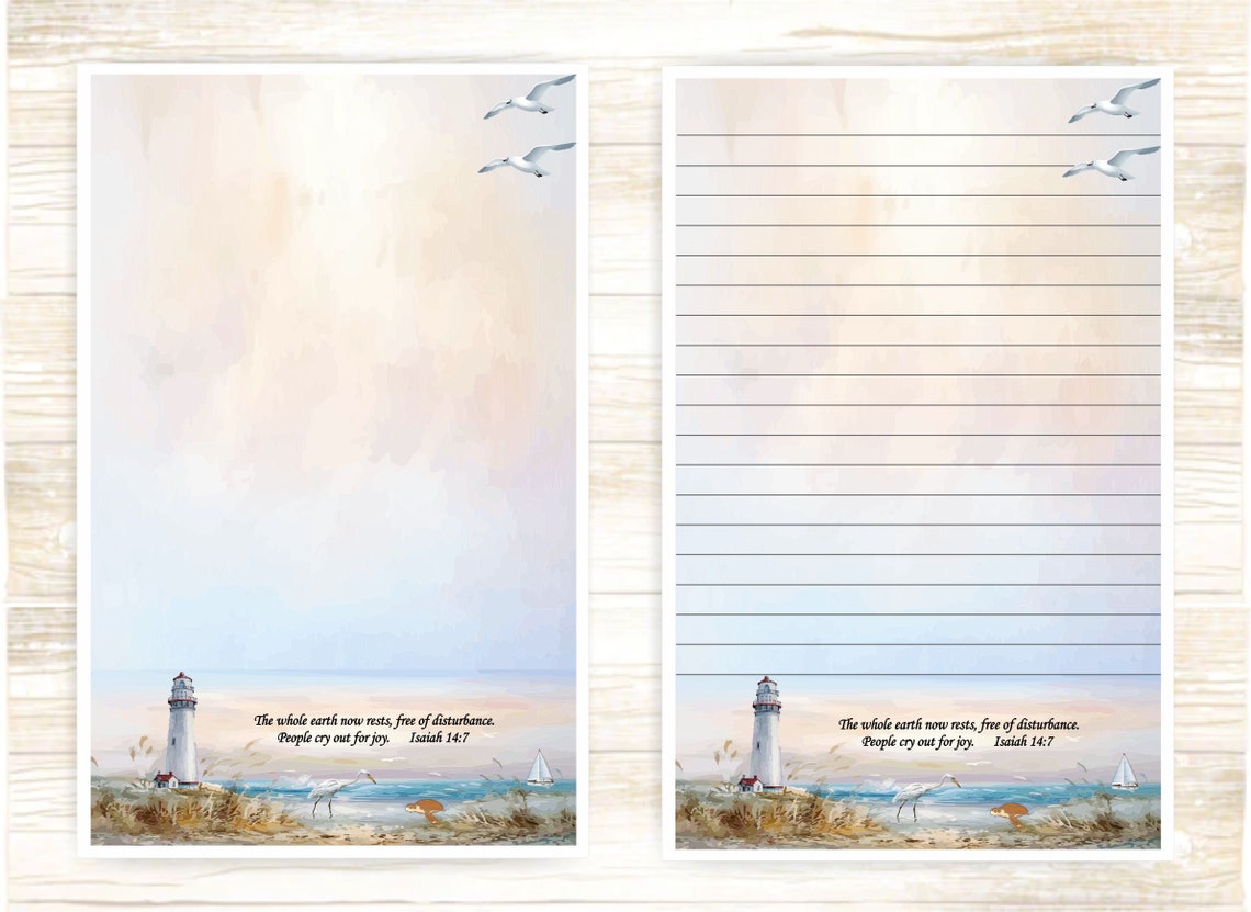 JW Letter Writing Stationery Instant PDF & WORD Digital - Etsy
