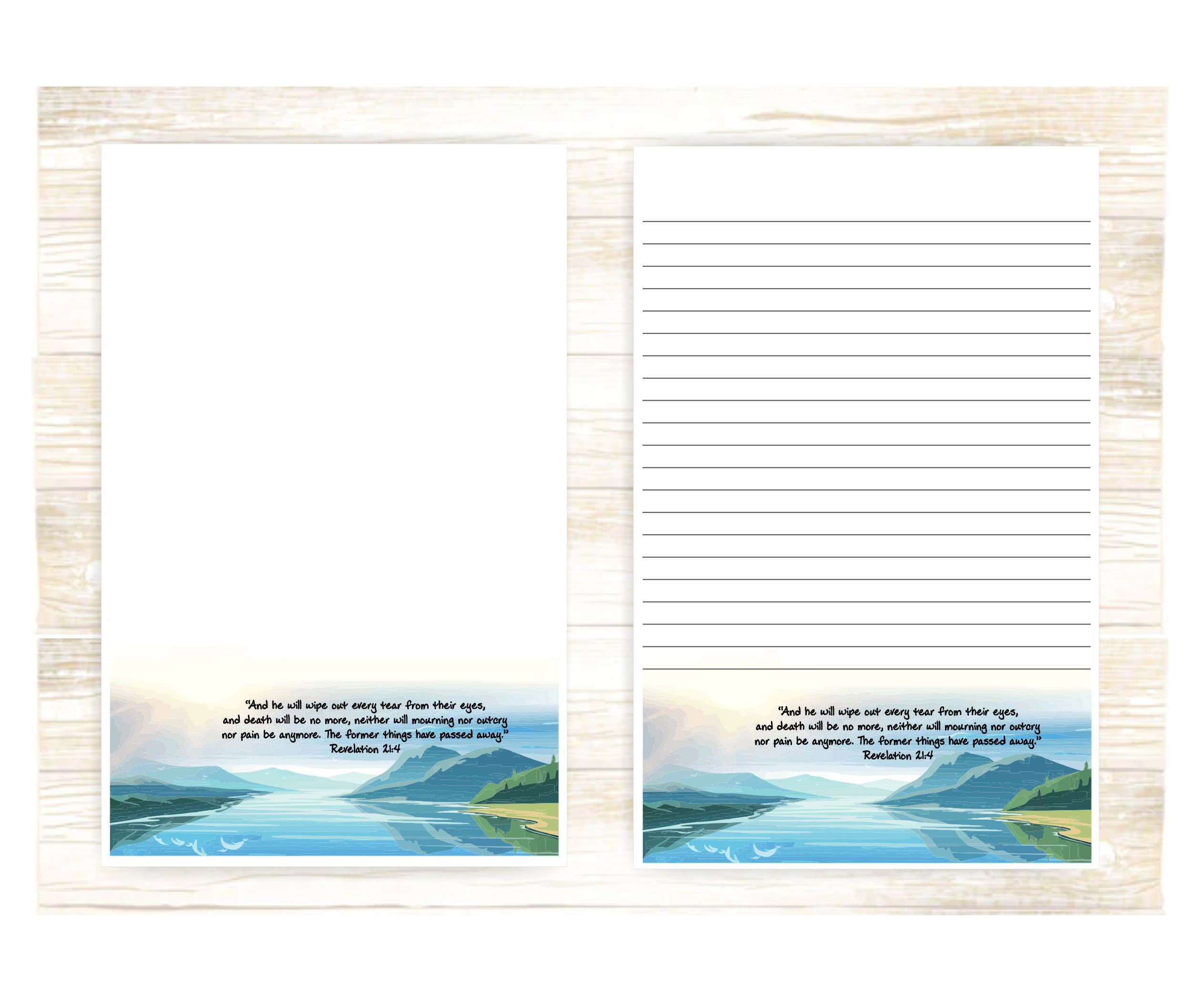JW Letter Writing Stationery Instant PDF & WORD Digital - Etsy