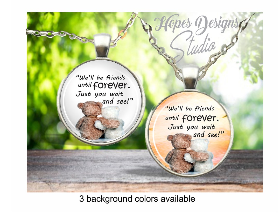 JW Gifts/necklace for Friends/'we'll Be Friends Until Forever'/jw.org ...