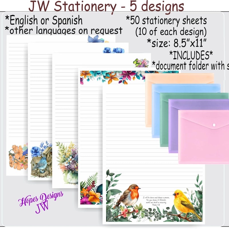 Jw Letter Writing - Etsy