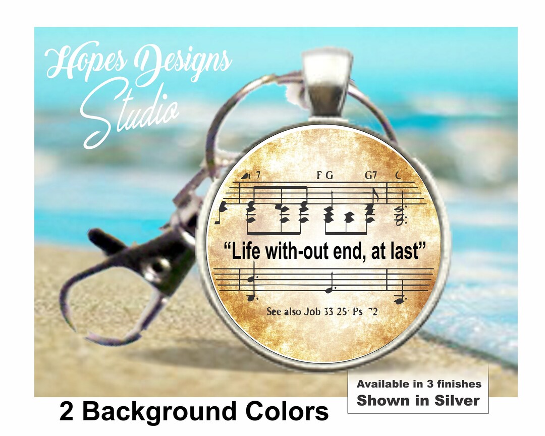 Life Without End Song Keyring: JW Gift With Clip - Etsy