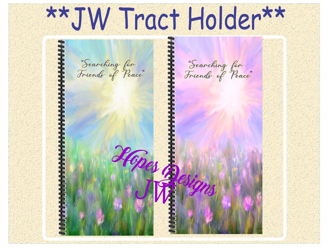 JW Tract Holder: Ministry Organizer - JW Gifts - Etsy