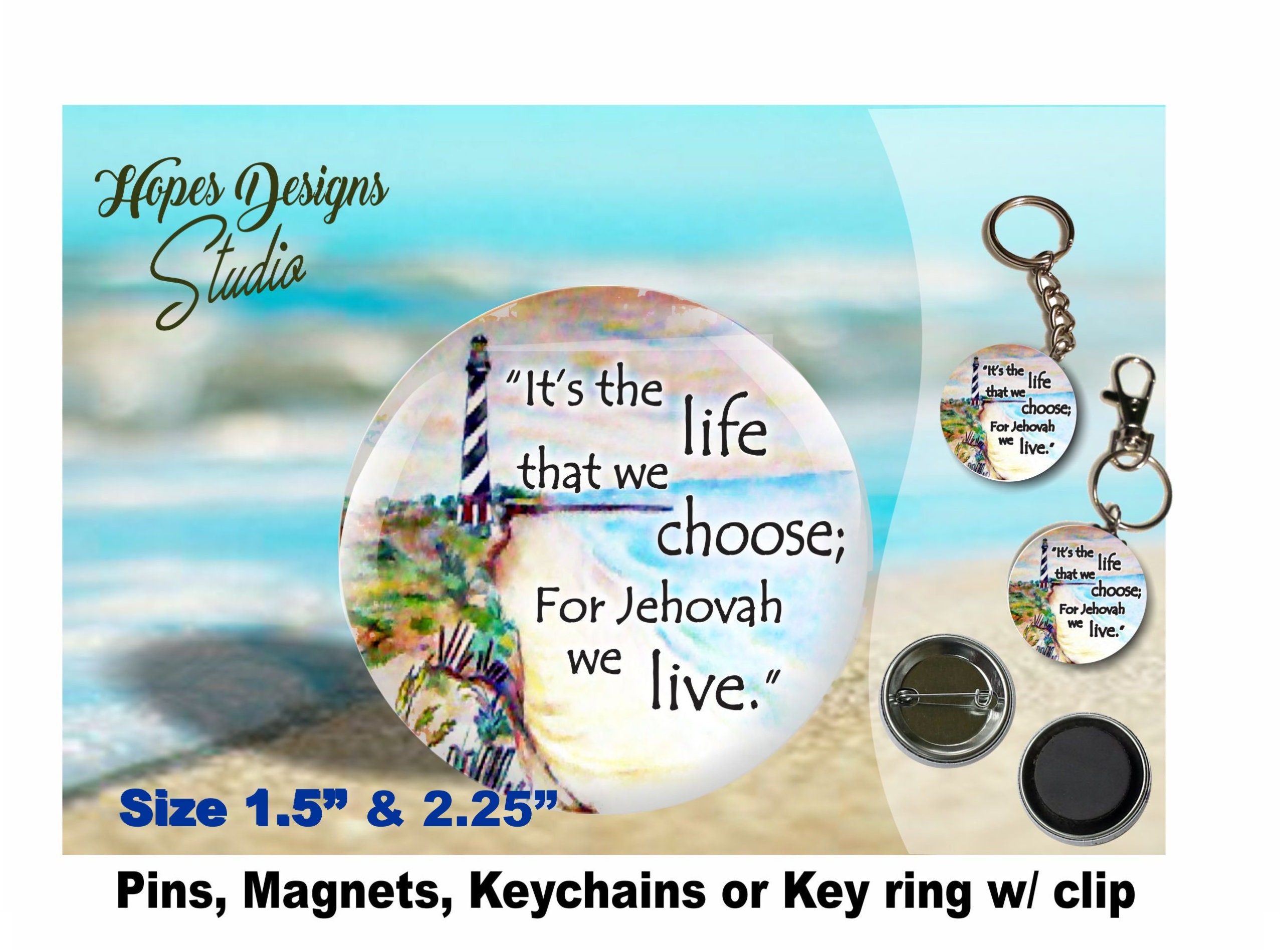 JW Gifts/it's the Life That We Choosefor Jehovah We - Etsy