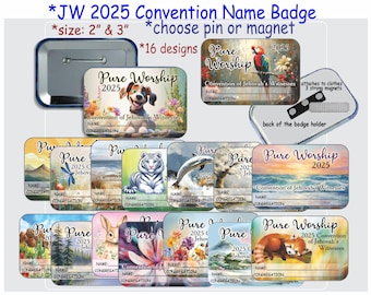 Pure Worship Convention Pins 2025, JW Pure Worship Gifts - Etsy