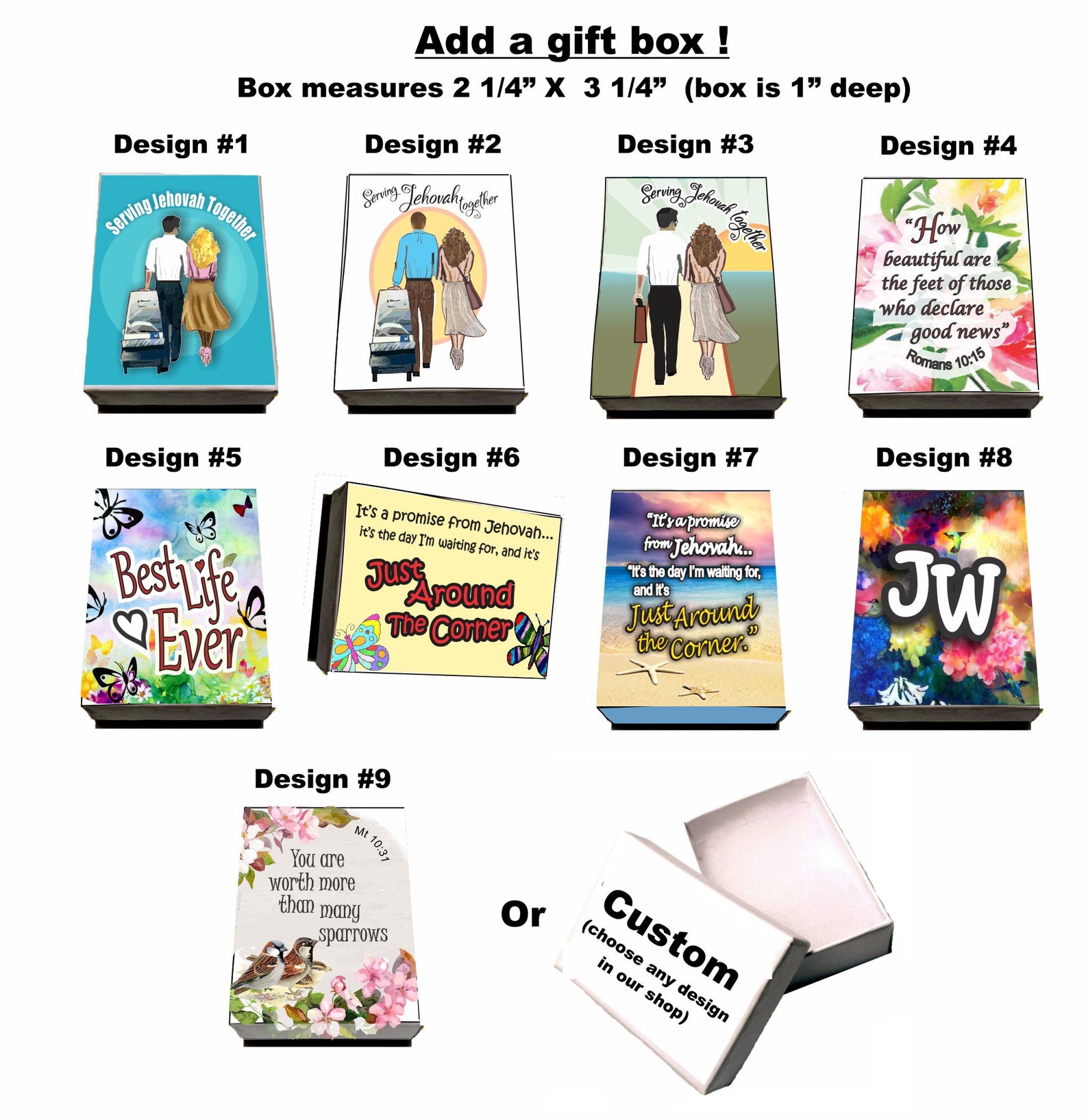 JW gifts/jw Key ring with clip/'Be courageous' floral | Etsy