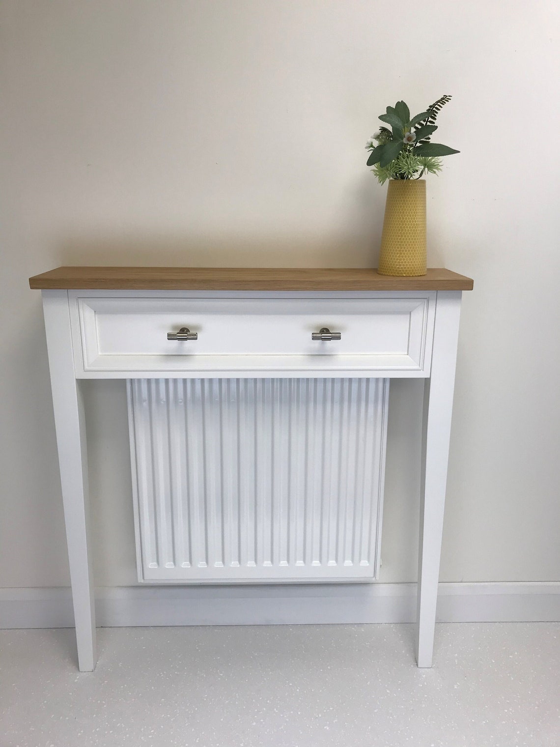800mm Tall Elegant Radiator Cover Table Shelf Console Table. - Etsy UK