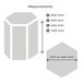 240mm Wide Plinths, Plant Display, Display Stand, Pedestal, Side Table ...