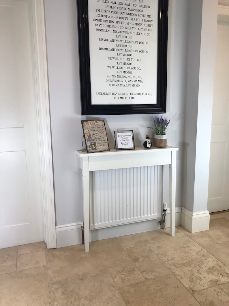 800mm Tall Classic Radiator Cover Console Table Hallway - Etsy UK