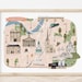 Wivenhoe Map, Illustrated Map of Wivenhoe, Wivenhoe Poster, Wivenhoe ...