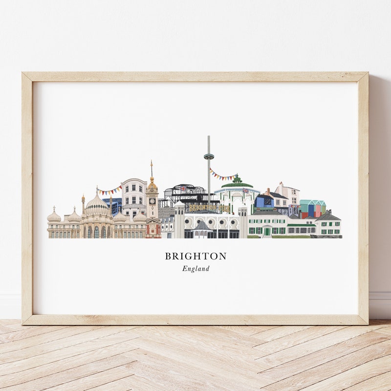 Brighton Poster - Etsy UK