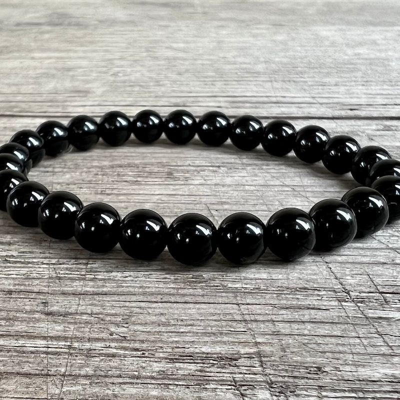 Black Onyx Bracelet - Etsy