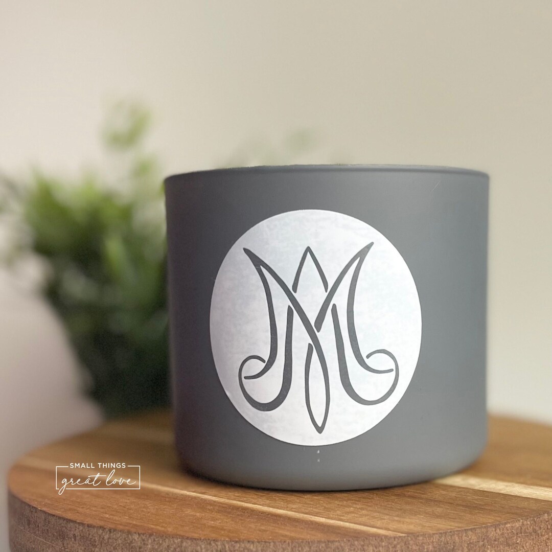 Auspice Maria Clear Vinyl Sticker Under the Protection of - Etsy