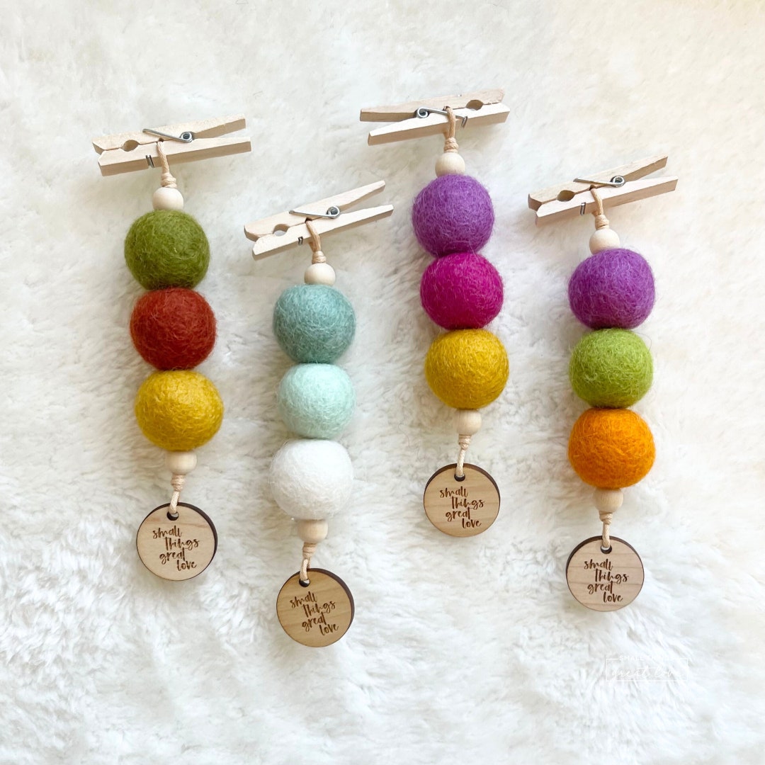 Essential Oil Car Diffuser Felt Ball Diffuser Essential Oil Diffuser ...