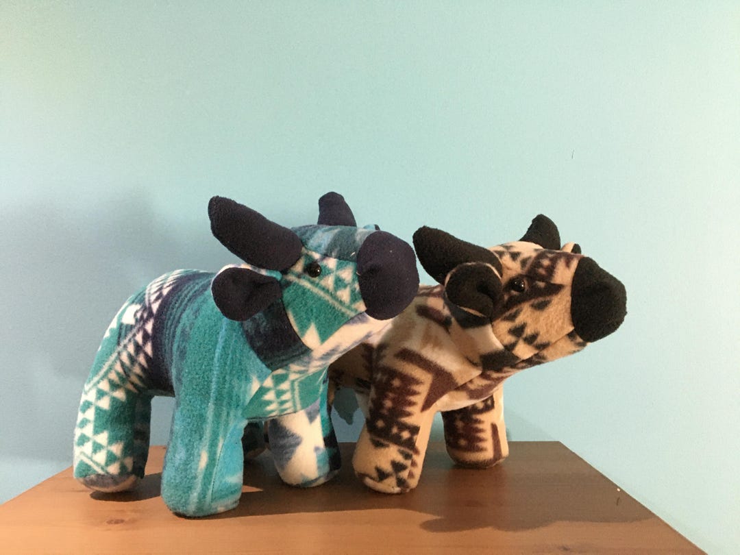 Plush Aztec Cows - Etsy