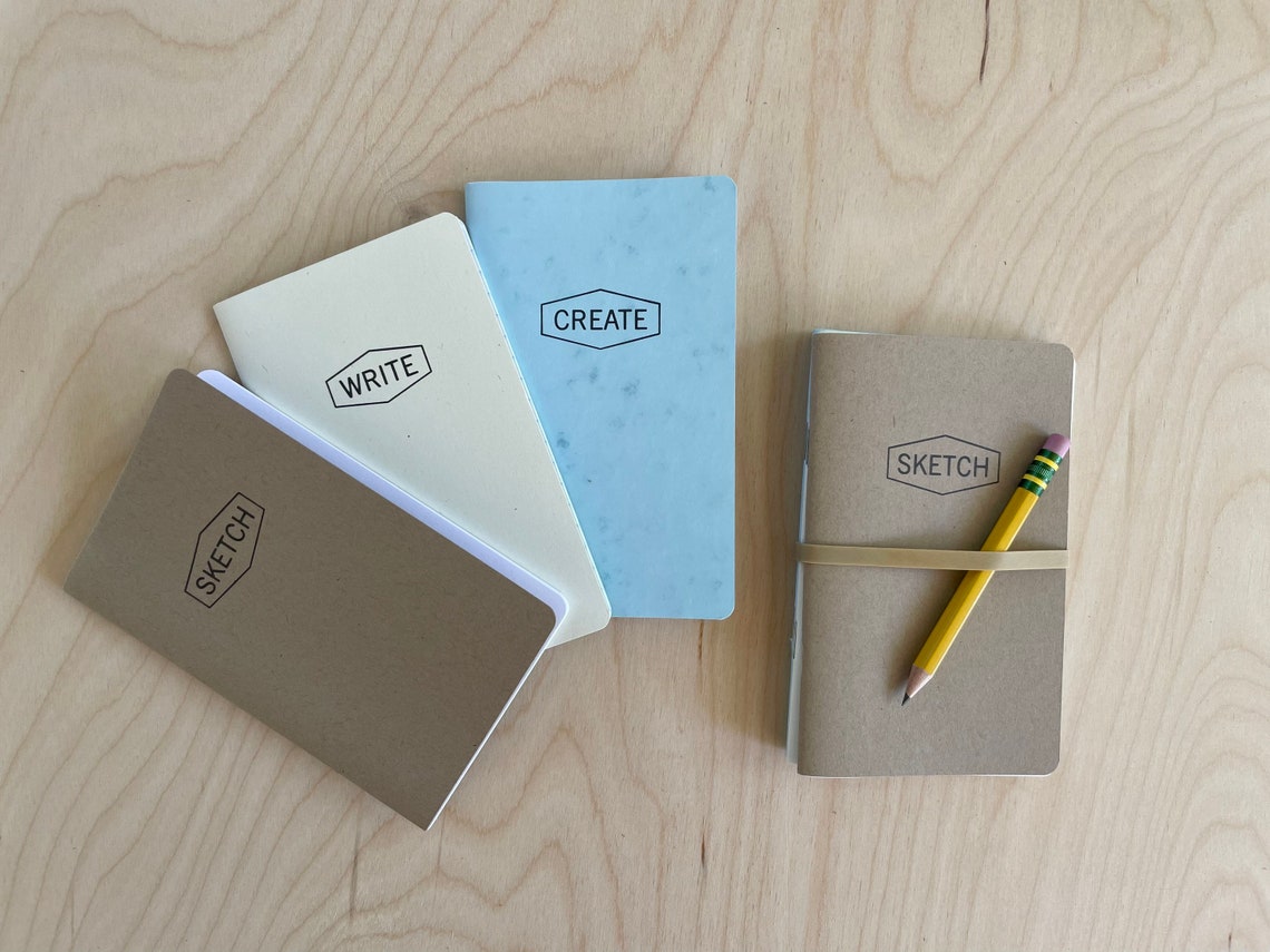 Sketch / Write/ Create Mini Booklets - Etsy