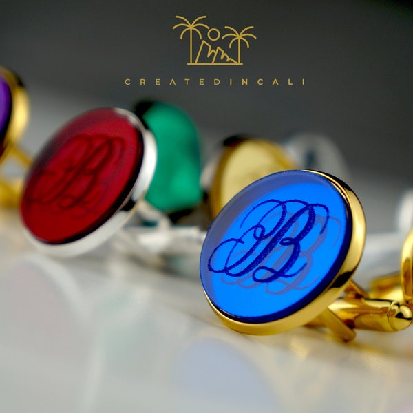 Custom Cufflinks - Etsy
