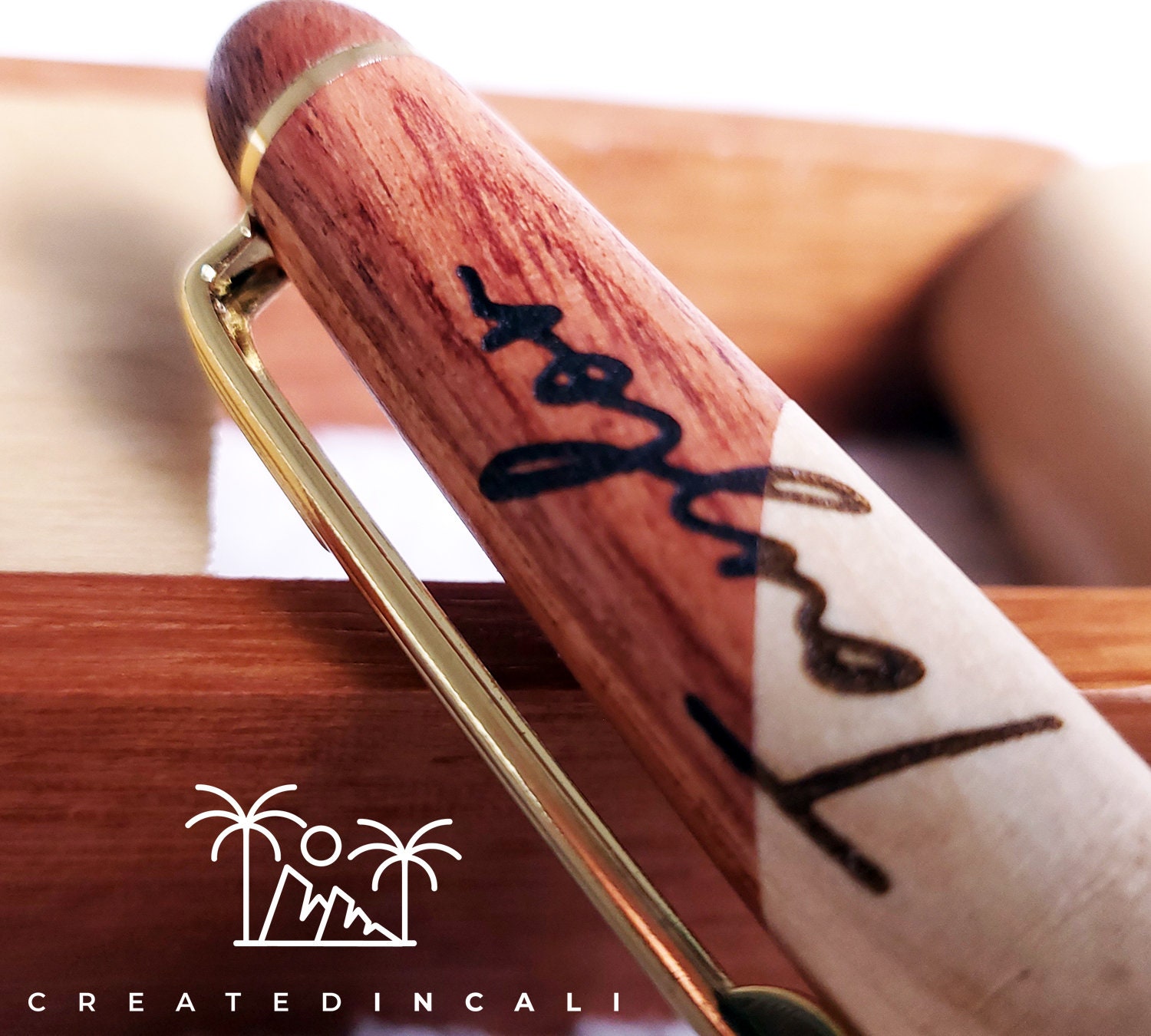 Customized Wooden Pen Engraved Office Pen with case Wooden | Etsy