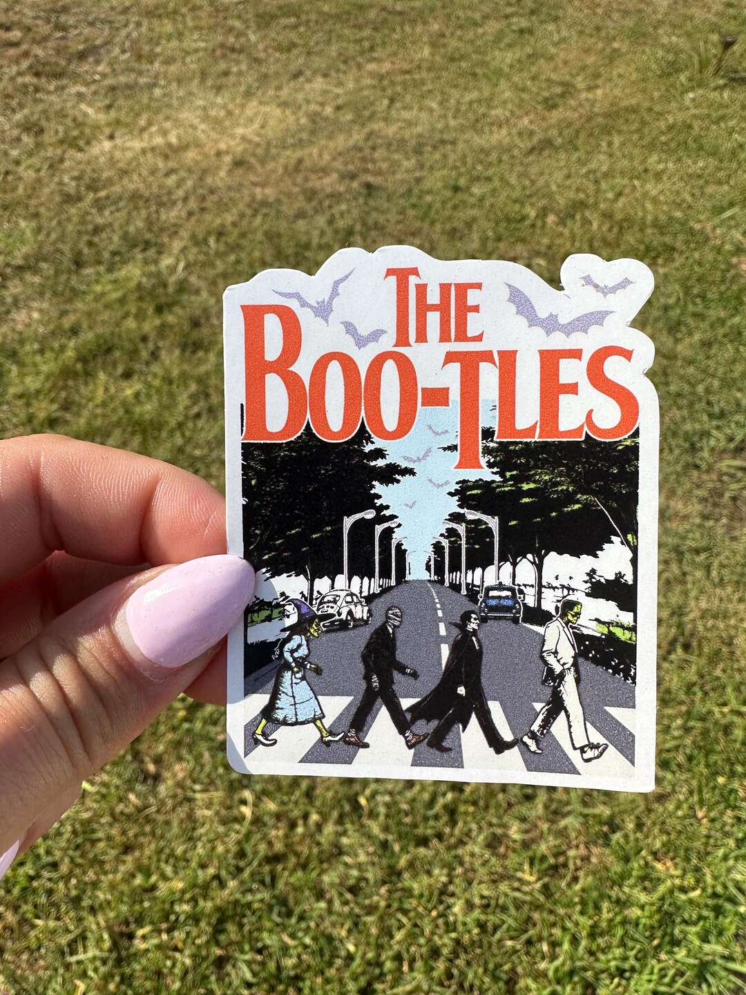 The Boo-tles Decal, Halloween Sticker, Spooky Season, Zombies Decal ...