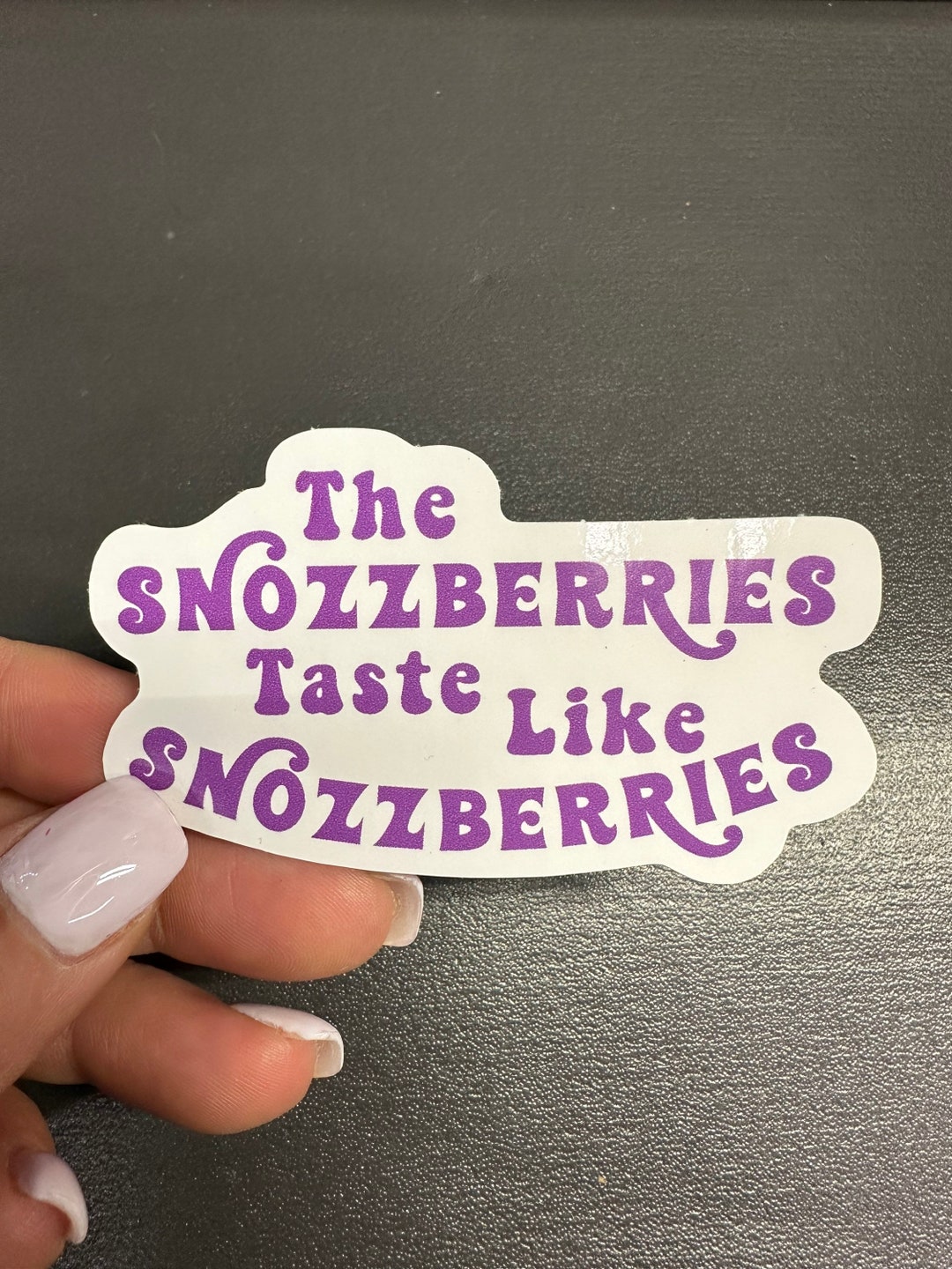 The Snozzberries Taste Like Snozzberries, Sarcastic Sticker, Laptop ...