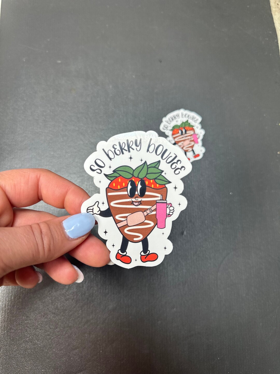So Berry Boujee, Valentines Decal, Stickers, Sarcastic Sticker, Laptop ...