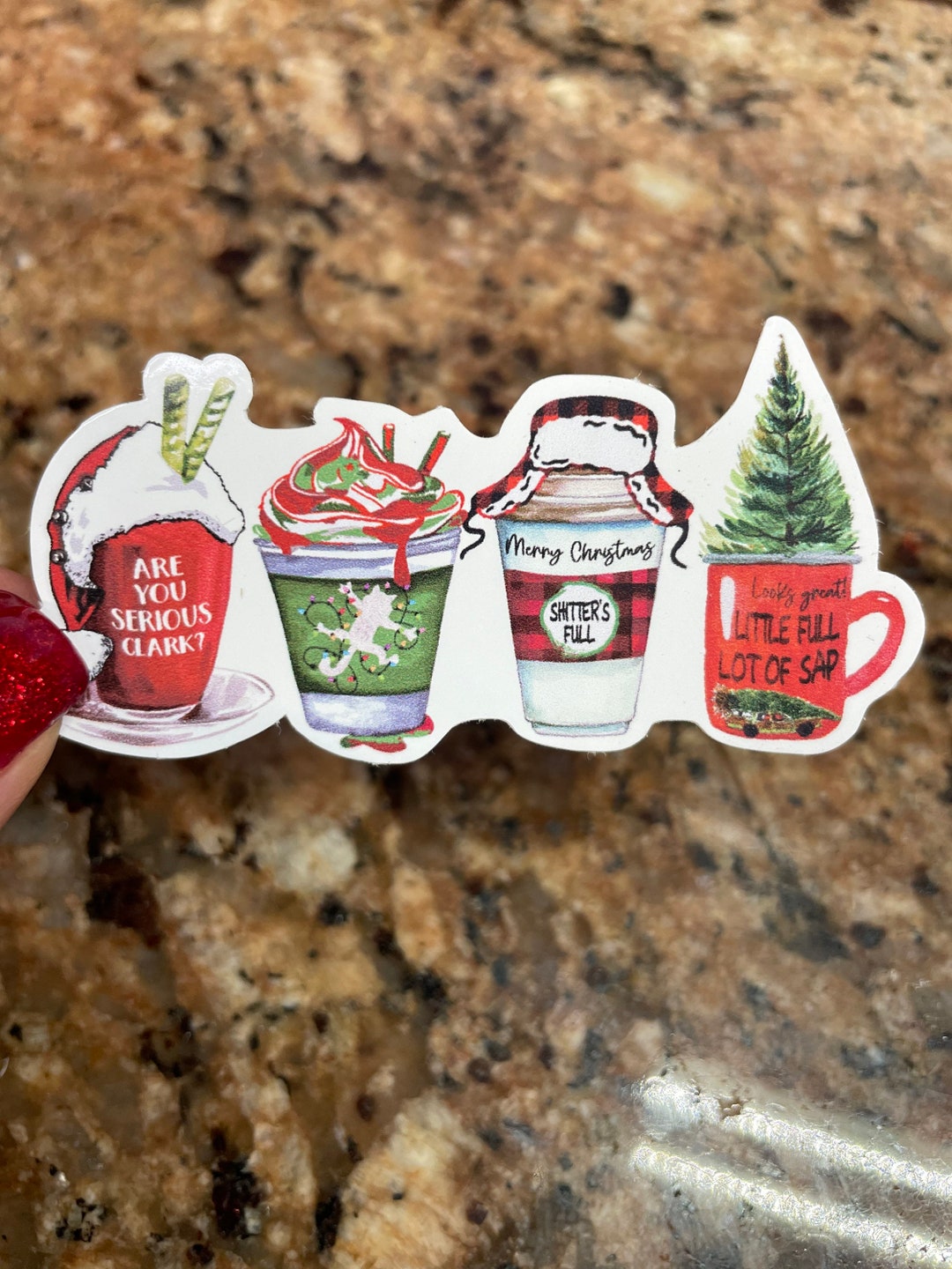 Little Full Lots of Sap, Are You Serious Clark, Clark Griswold Sticker ...